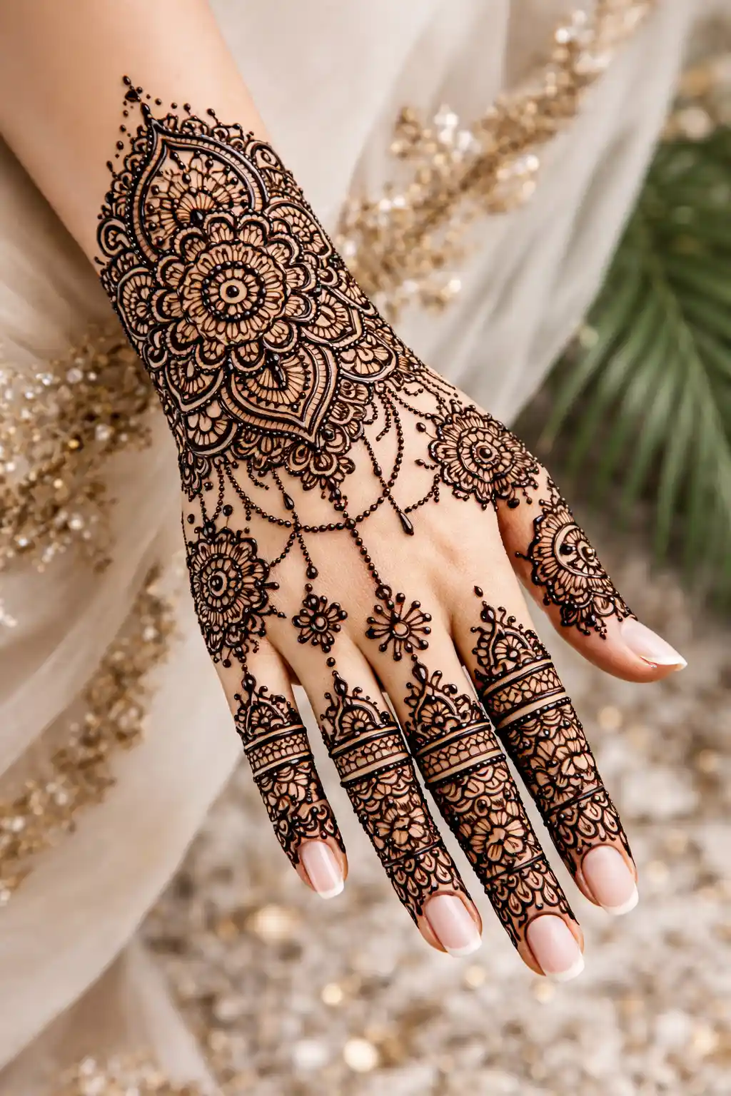 15 Elegant Pakistani Mehndi Designs for Back Hands
