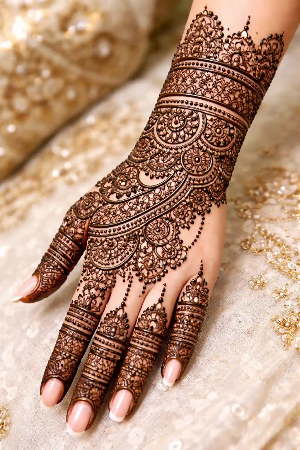 15 Elegant Pakistani Mehndi Designs for Back Hands
